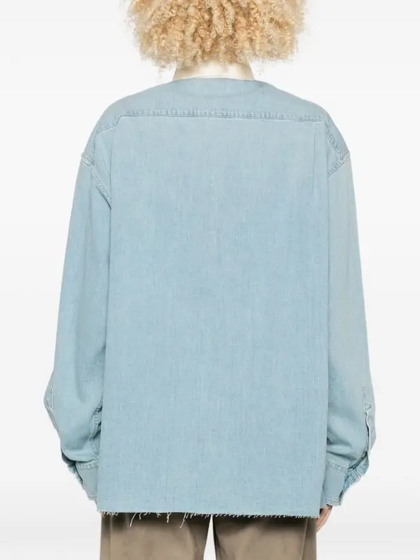 Miu Miu Denim Cotton Shirt