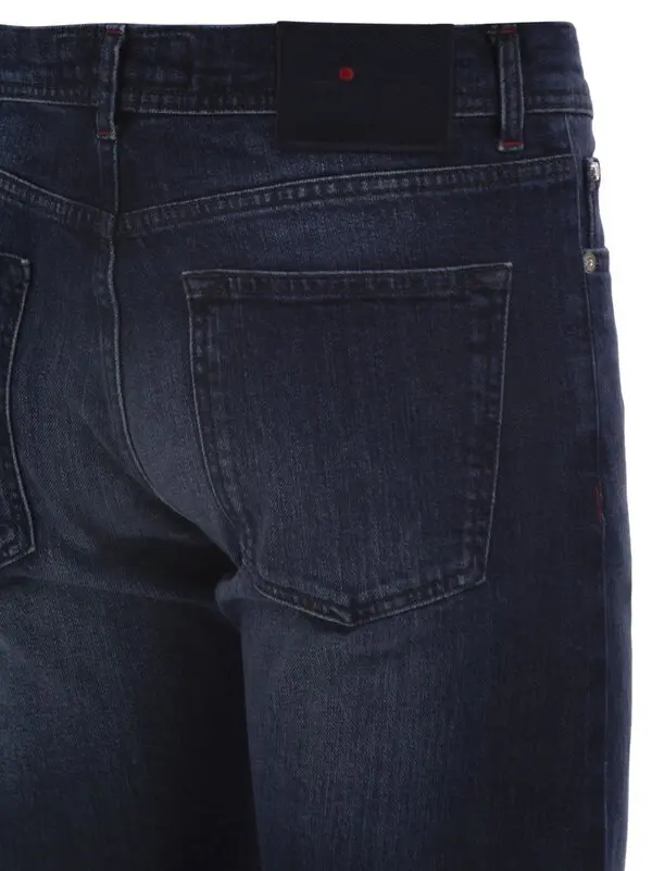 Kiton Five-pocket Stretch Denim Jeans