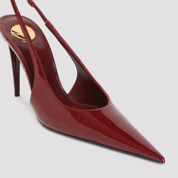 Saint Laurent Guermantes Pumps - Red