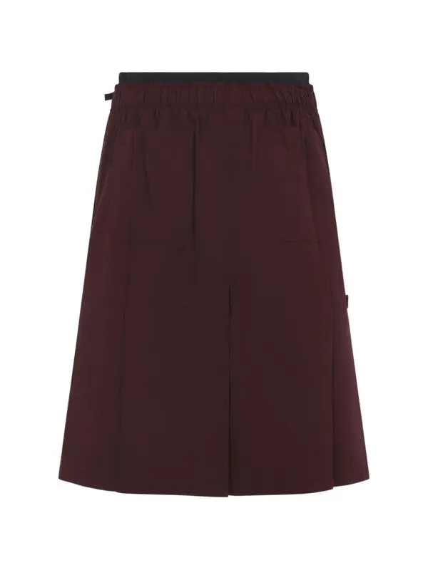 Prada Cotton Blend Midi Skirt