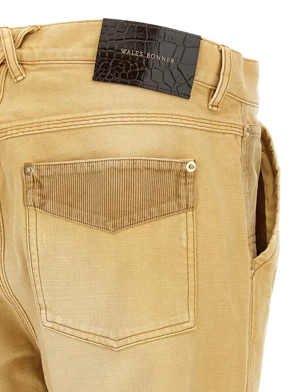 WALES BONNER Sierra' Pants - Cream
