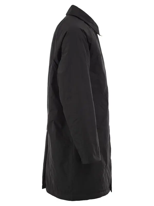 Stone Island Micro Reps Padded Coat With Compass Badge