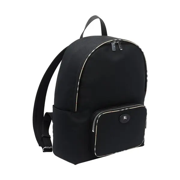 Burberry Backpack With Check Trim