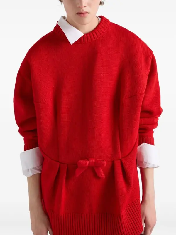 Prada Wool Crewneck Sweater