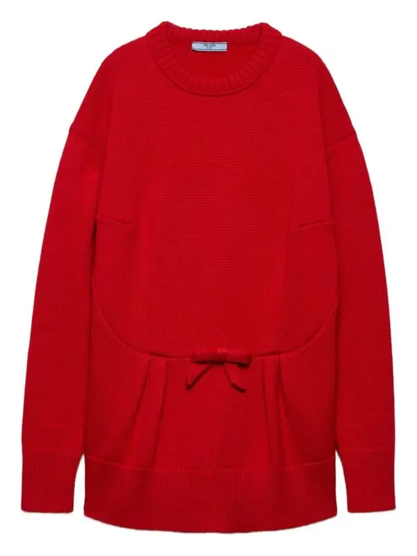 Prada Wool Crewneck Sweater - Multicolor