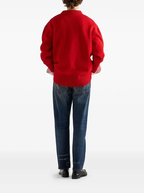 Prada Wool Crewneck Sweater - Multicolor