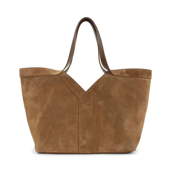 Saint Laurent Suede Small Y Tote Bag