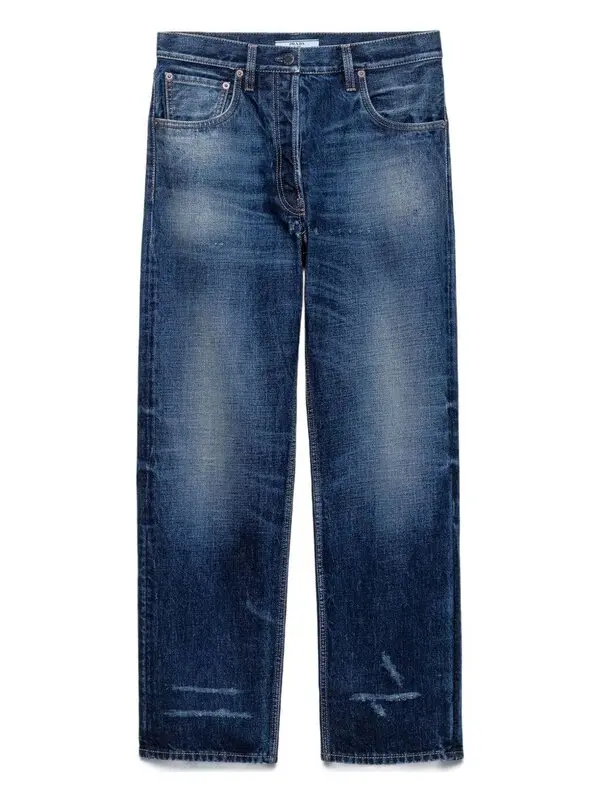 Prada Denim Cotton Jeans - Multicolor