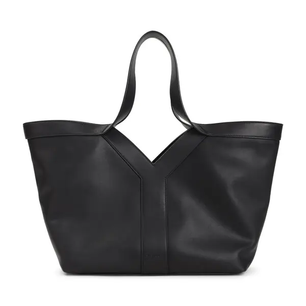 Saint Laurent Calf Leather Y Tote Bag