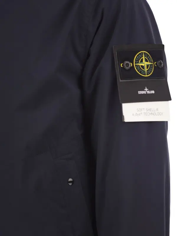 Stone Island Soft Shell-r Hooded Jacket