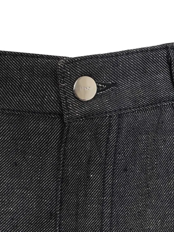 Fendi Straight-fit Denim Jeans - Blue