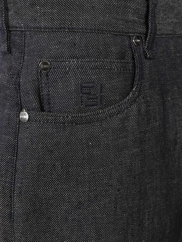Fendi Straight-fit Denim Jeans - Blue