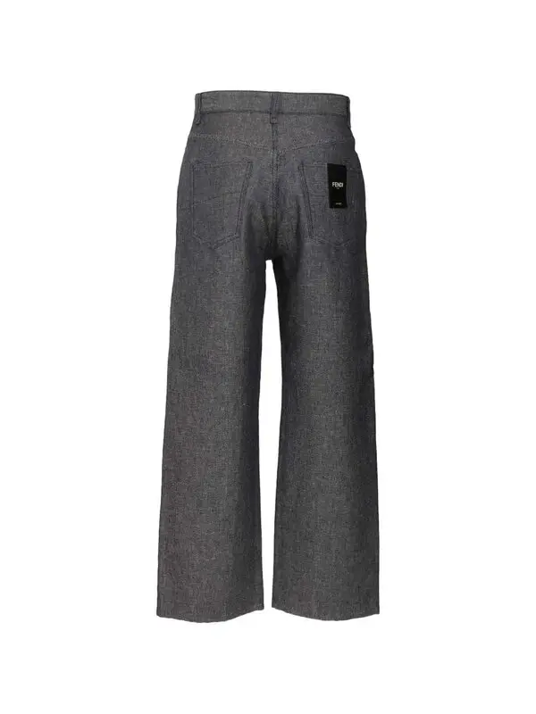 Fendi Straight-fit Denim Jeans - Blue