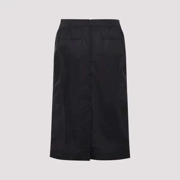Saint Laurent Midi Skirt - Black