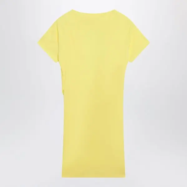 Jacquemus Mistral Viscose Jersey Mini Dress - Yellow