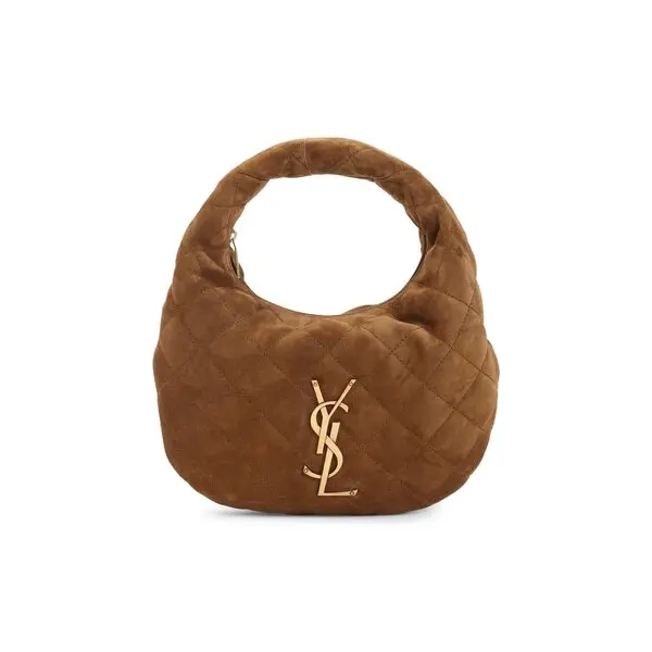 Saint Laurent Icare Hobo Bag - Brown