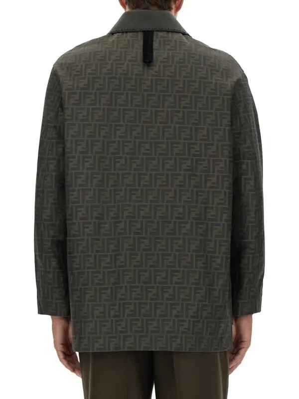 Fendi Blouson In Jacquard Ff