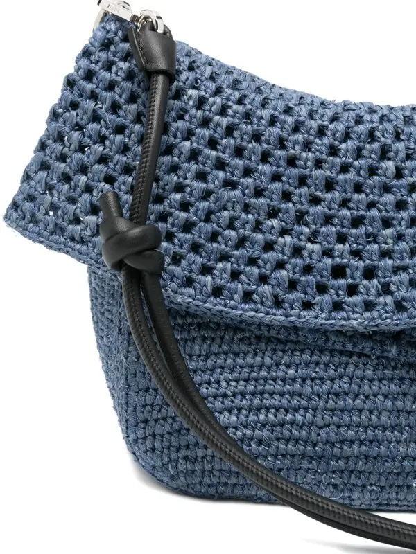 Loewe Ola Crochet Medium Shoulder Bag - Multicolor