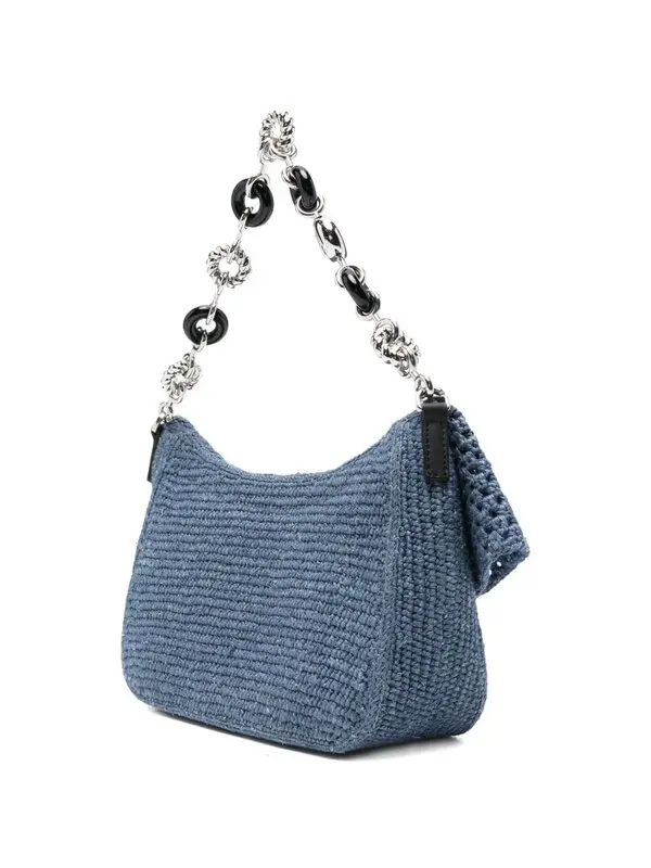 Loewe Ola Crochet Medium Shoulder Bag - Multicolor
