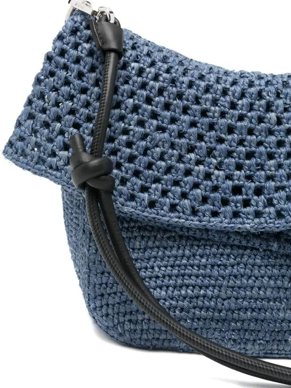 Loewe Ola Crochet Medium Shoulder Bag - Multicolor