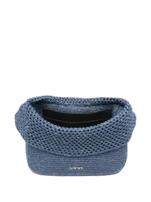 Loewe Ola Crochet Medium Shoulder Bag - Multicolor