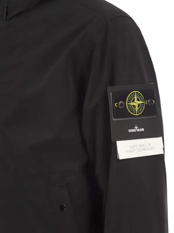Stone Island Soft Shell-r Hooded Jacket