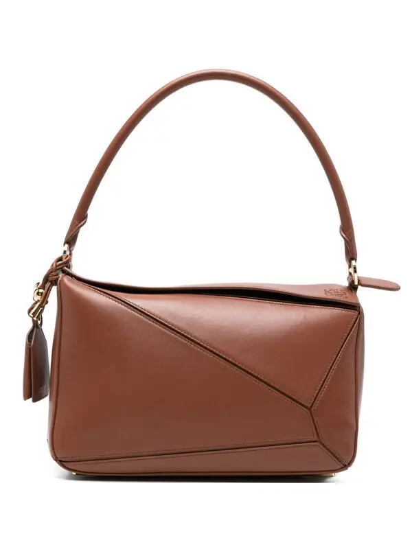 Loewe Puzzle Featherlight Medium Leather Handbag
