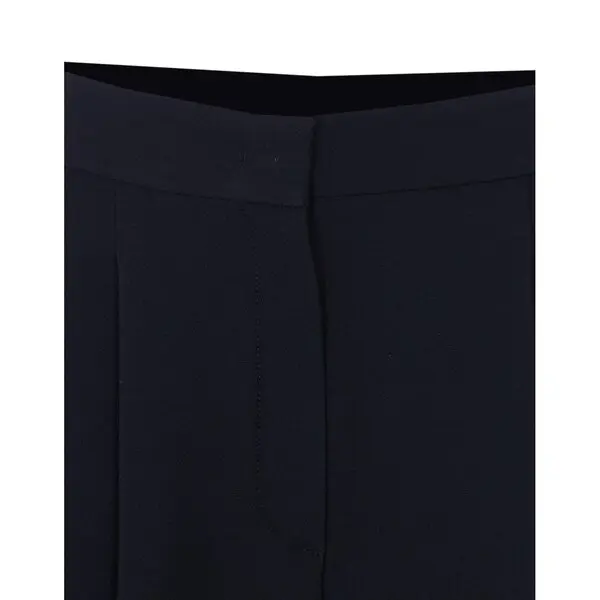 Fendi Wool And Silk High-waist Trousers