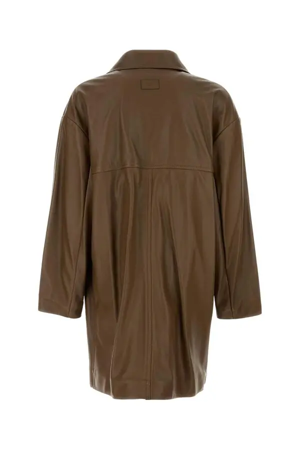 Fendi Nappa Leather Coat