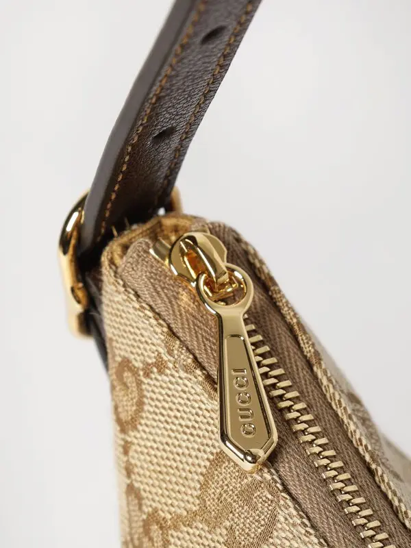 Gucci Canvas Monogram Bag - Cream