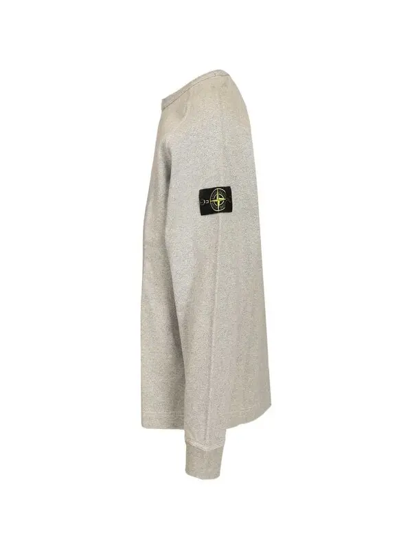 Stone Island Grey Melange Sweatshirt