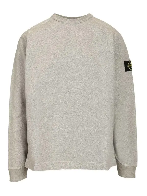 Stone Island Cotton Sweatshirt - Gray