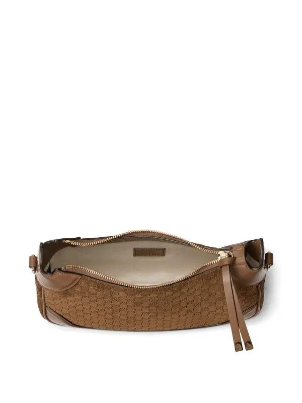 Gucci B Small Leather Shoulder Bag
