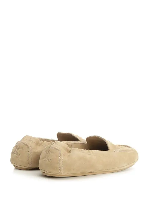 Celine Adam Suede Moccasin