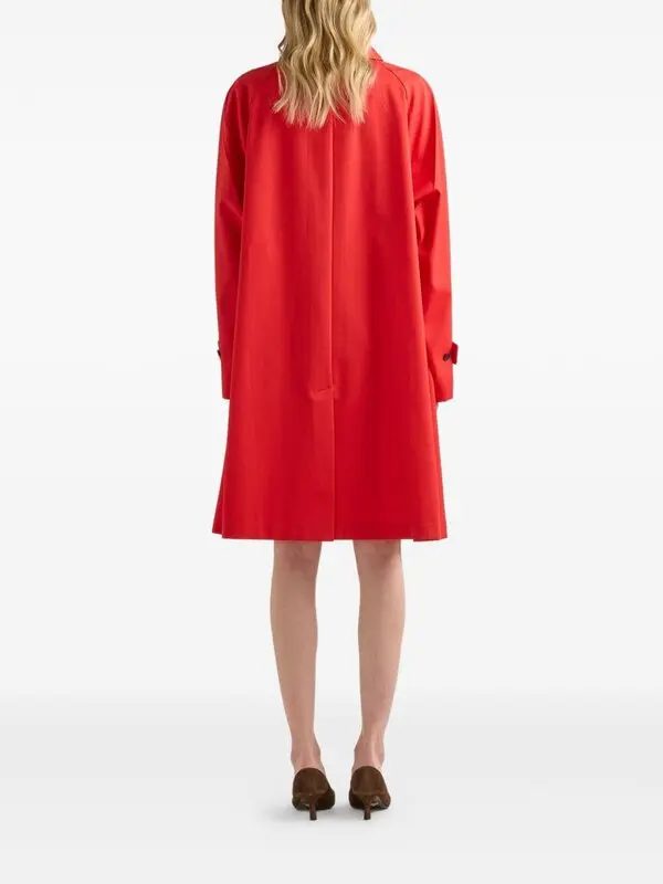 Prada Gabardine Midi Coat