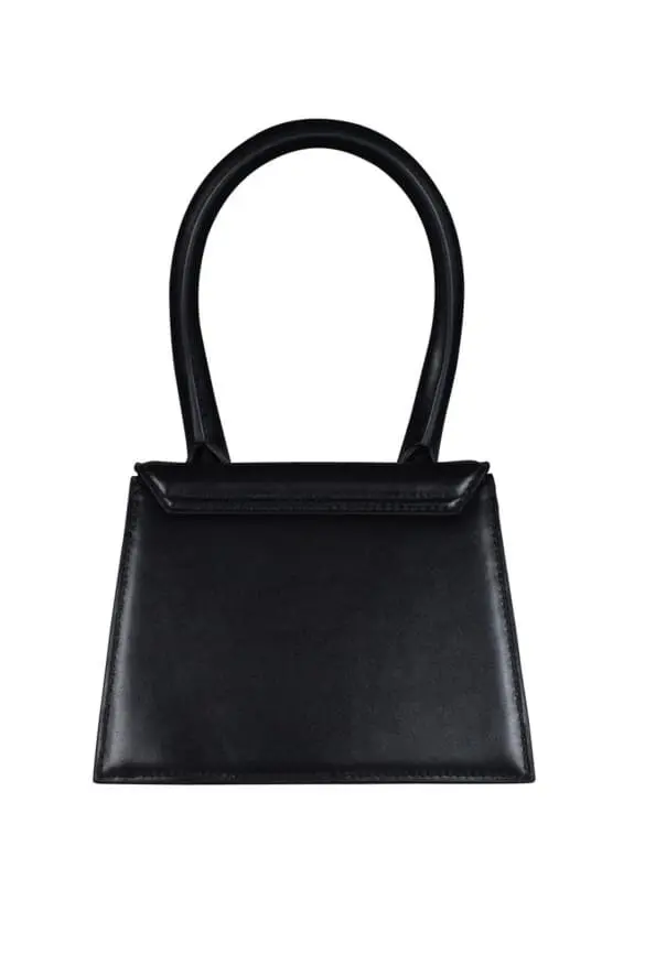 Jacquemus Le Chiquito Moyen Leather Bag - Black
