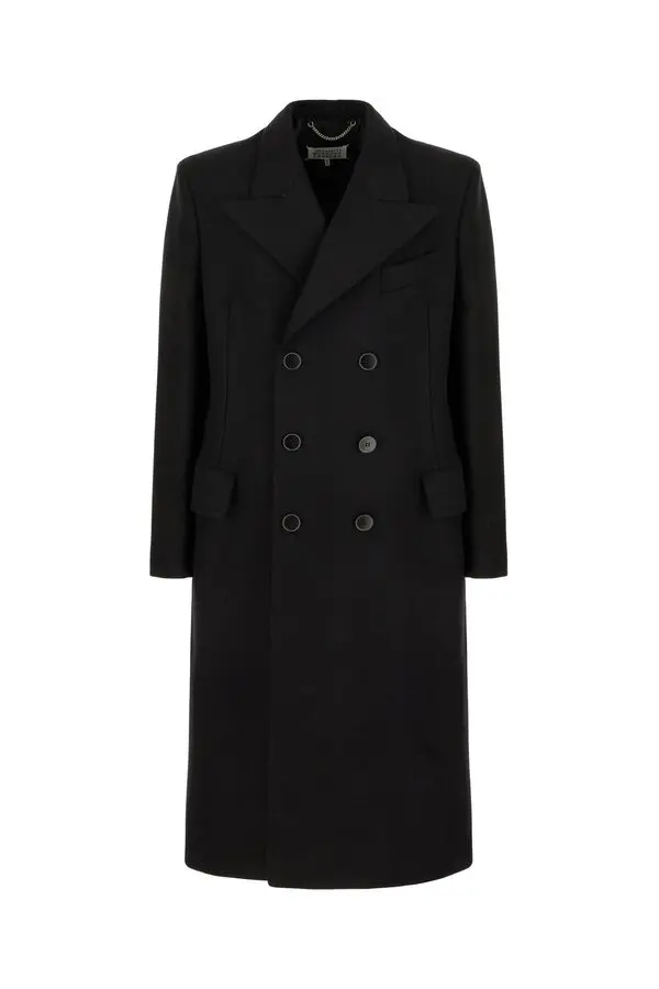 MAISON MARGIELA Tailored Overcoat - Multicolor