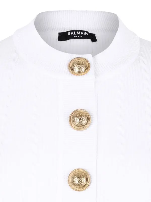 Balmain Crewneck Cardigan