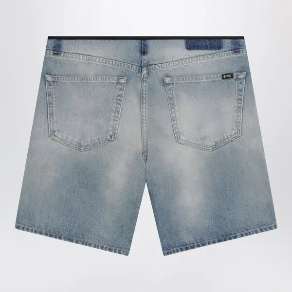 Prada Cotton Denim Shorts