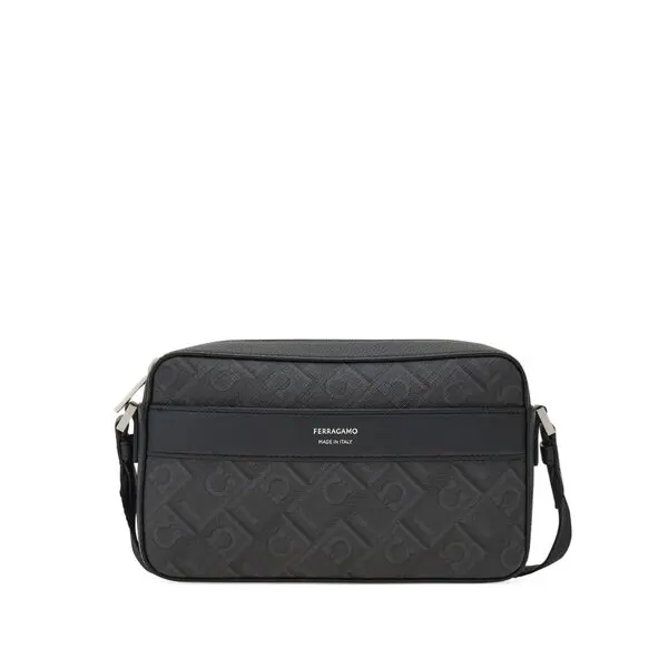 FERRAGAMO Messenger Bags - Black