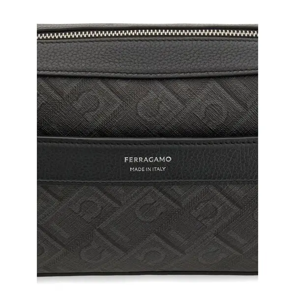 FERRAGAMO Monogram Messenger Bag