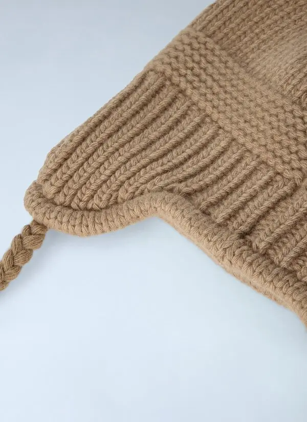 Miu Miu Cashmere Blend Beanie Hat