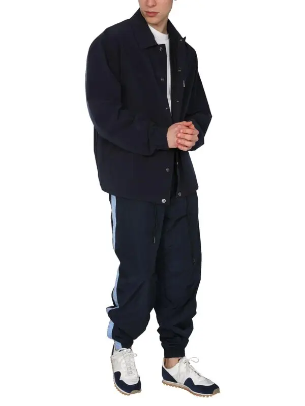 BOSS Relaxed Fit Jacket With X Russell Athletic Logo