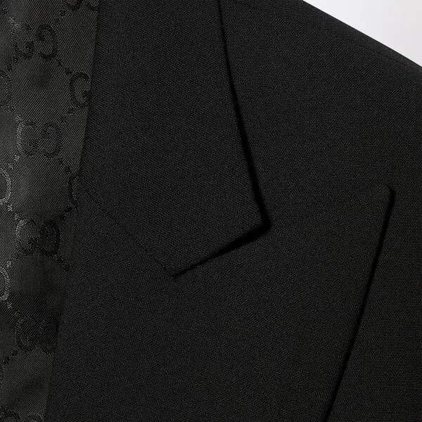 Gucci Stretch Wool Technical Jacket