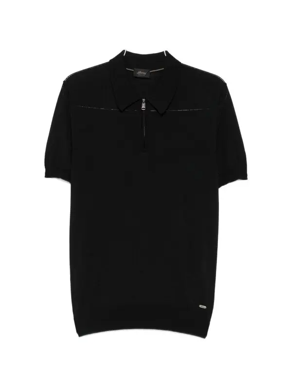 Brioni Wool Polo Shirt - Multicolor