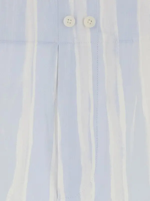 Jacquemus Striped Cotton Shorts - Multicolor