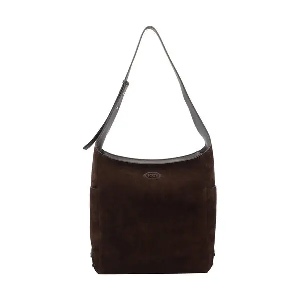 TOD'S Suede Shoulder Bag