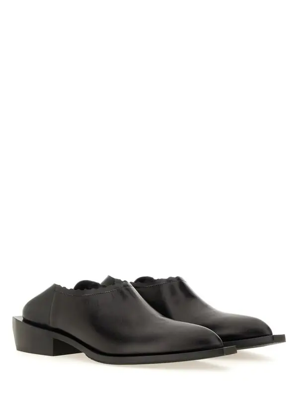 Moschino Shootie Cuban Heel - Black