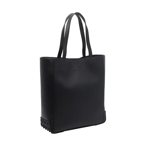 TOD'S Medium Leather Tote Bag With Gommini Detail