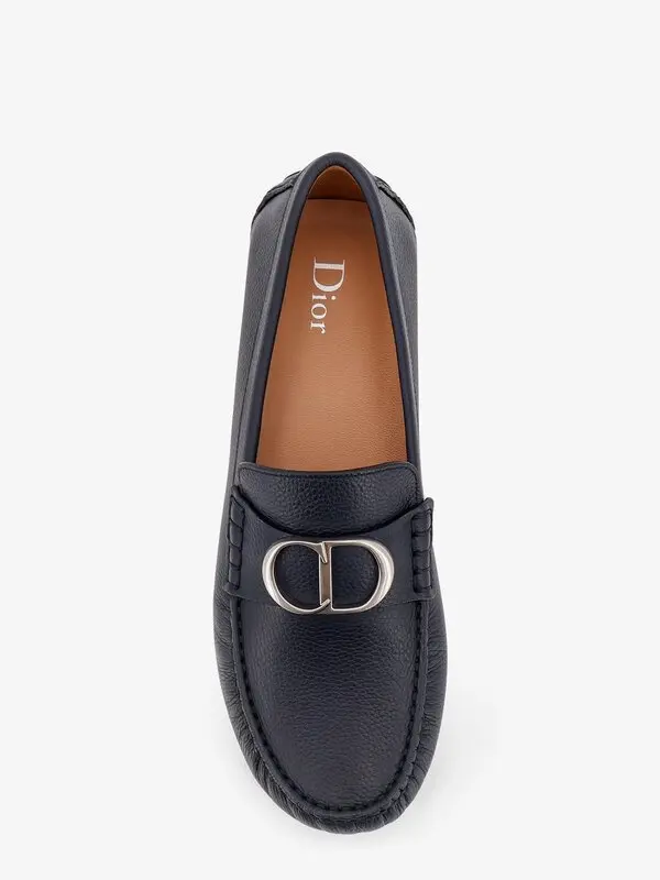 Dior Roadie Leather Loafers